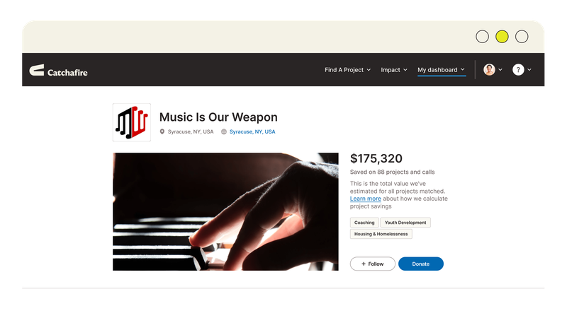 Introducing donations on Catchafire