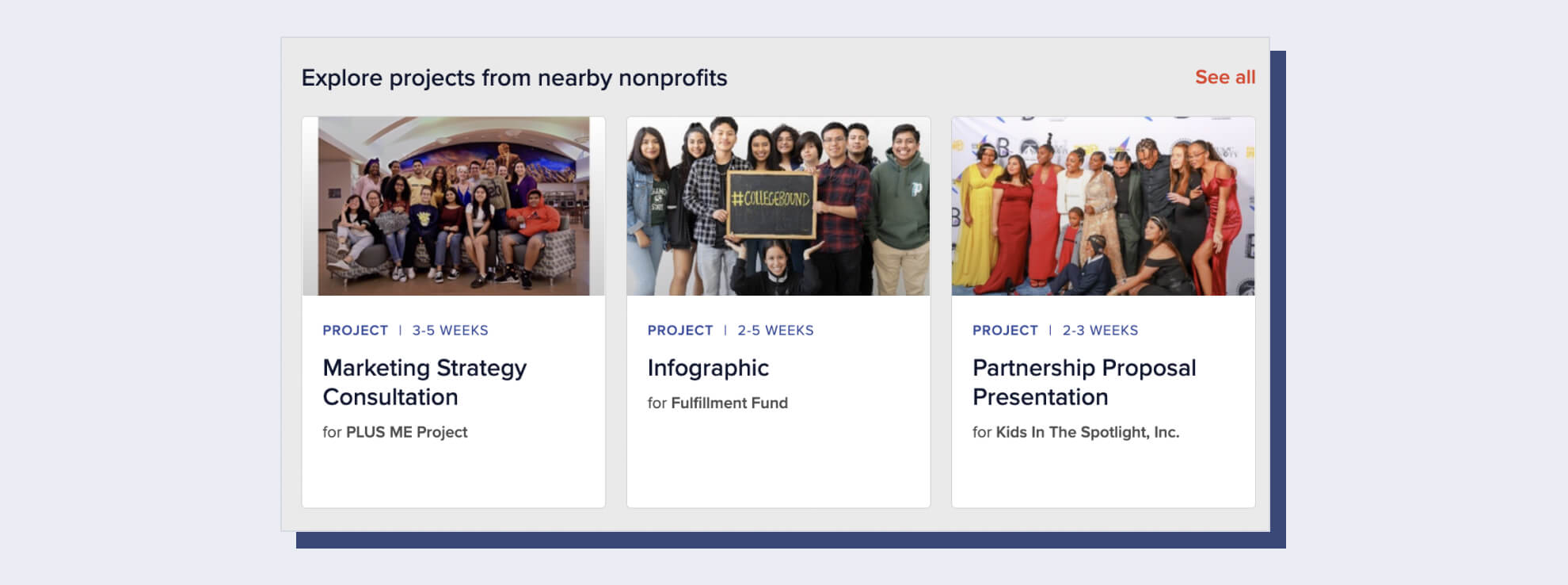 Find a volunteer from your local community