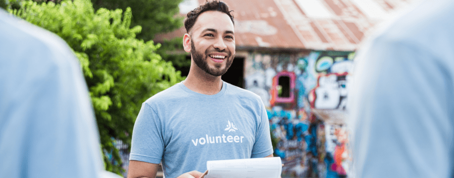 Find a volunteer from your local community